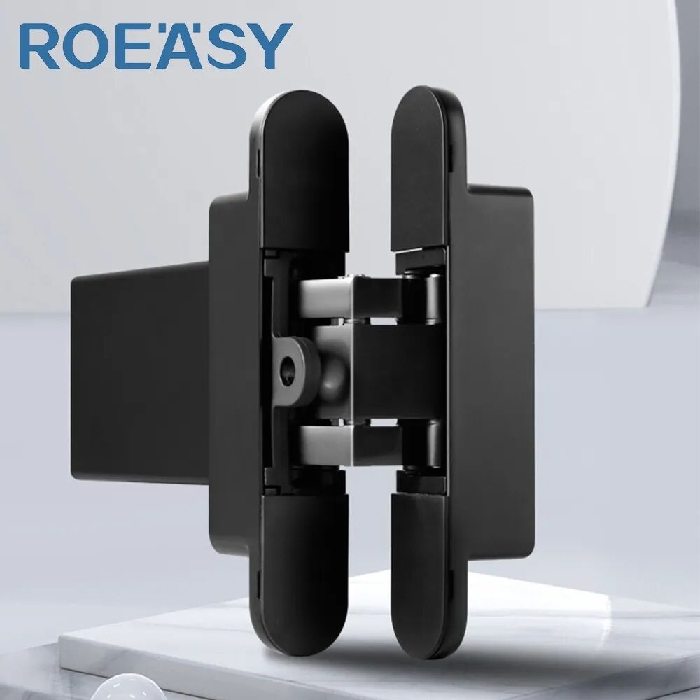 ROEASY HA-81629-60 60kg Concealed Door Hinge Soft Closing Heavy Duty Hydraulic Hidden Door for ...